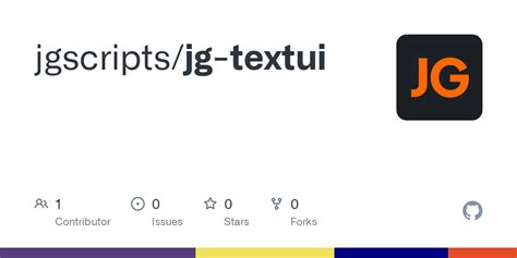 github jgscripts jg textui