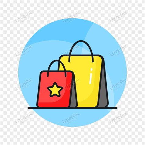쇼핑백 Png 일러스트 무료 다운로드 Lovepik
