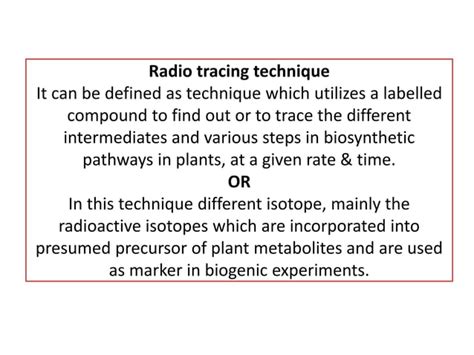 Biosynthesis Pathway And Radio Tracing Techniquepptx Endocrine And