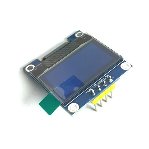 Display OLED 0 96 12864 I2C Azul Amarelo Makkers