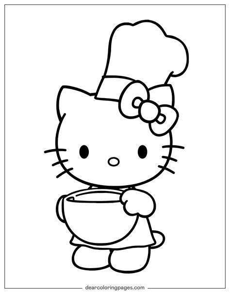 Hello Kitty Kitchen Printable