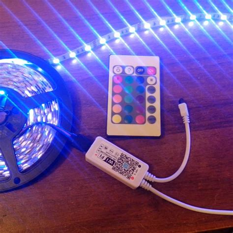 Covenient Mini Bluetooth WiFi LED RGB RGBW Controller Smart Phone APP Wireless Control LED Strip