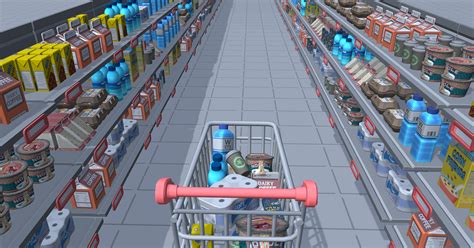 Hyper Casual Supermarket 3d Props Unity Asset Store