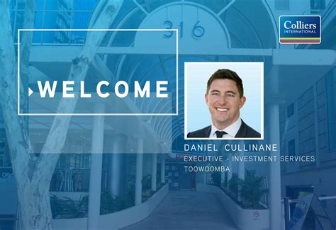 Announcing Daniel Cullinane Has Colliers Toowoomba Facebook