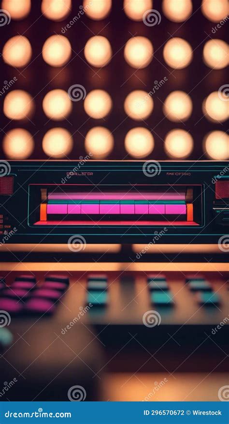 Illustrazione Di Un Telecomando Situato Davanti A Un Vecchio Telecomando Del Televisore
