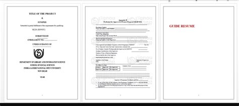 Ignou Mlip002 Project Synopsis 2023 Solvedweb