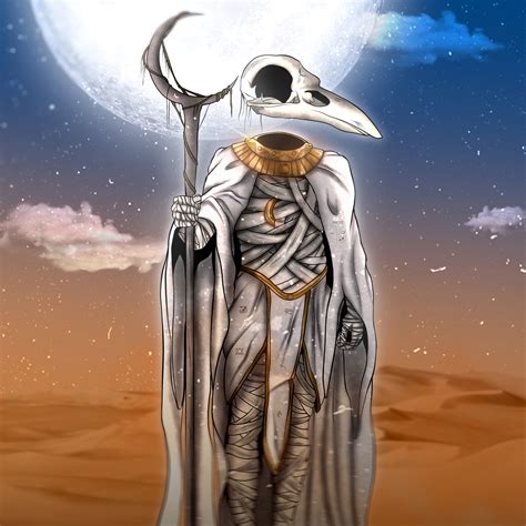 Artstation Khonshu Moon Knight Fan Art