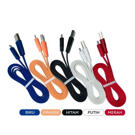Jual Kabel Data Gepeng Micro USB Shopee Indonesia