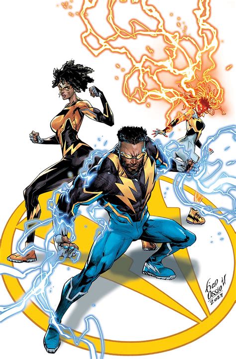 Black Lightning And His Daughters Thunder And…