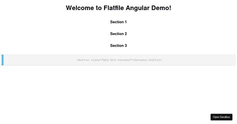 Angular Component Example Forked Codesandbox