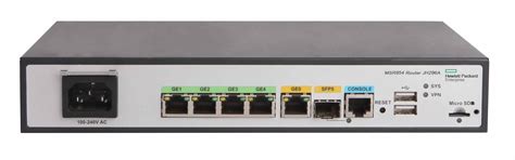 Hpe Msr954 1gbe Sfp Router Ed System A S