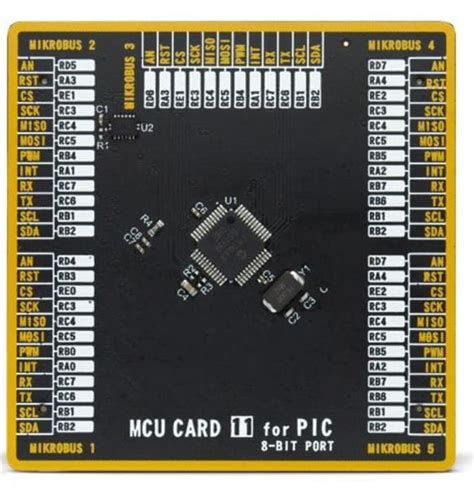 Mcu Card For Pic Pic F Q MIKROE