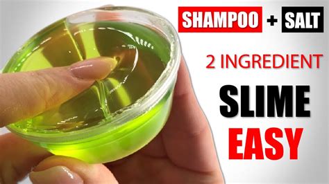 How To Make Slime With Shampoo Body Wash And Salt At Holly Brough Blog