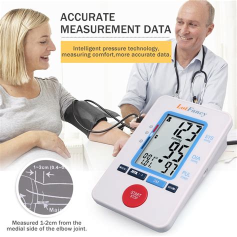 Automatic Blood Pressure Machine Digital Bp Monitor With Upper Arm