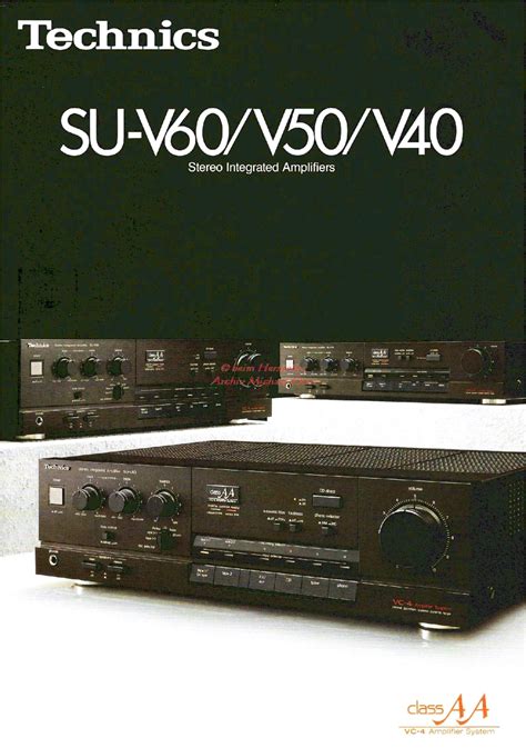 Technics SU V 40 50 60
