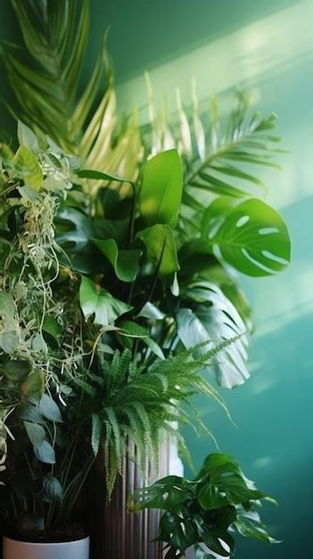 Premium Ai Image Multiple Types Of Houseplants