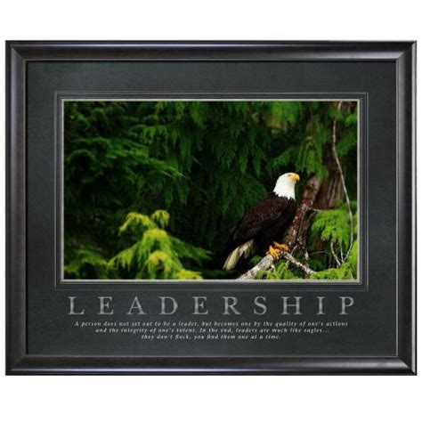 Leadership Eagle Tree Motivational Poster 751681 Successories