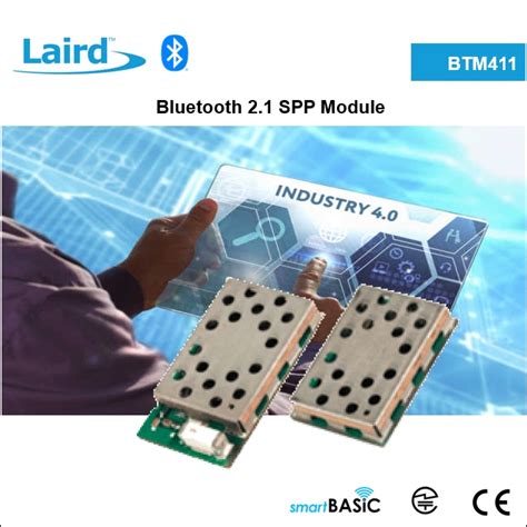 Btm411 Bluetooth 2 1 Spp Module Mccoy Components