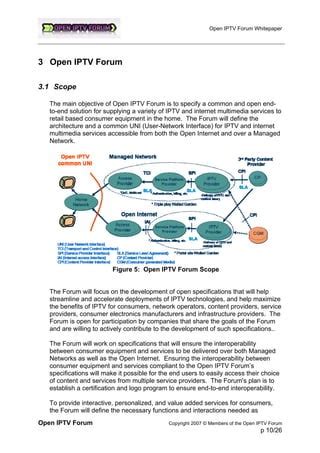 Whitepaper V Open Iptv Forum PDF Internet Computing