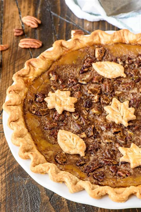 Pumpkin Pecan Pie The Best Pie Pumpkin Pecan Pie The Best Pie