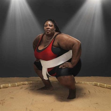 Sharran Alexander Is Black British Female Sumo Wrestler One Of The