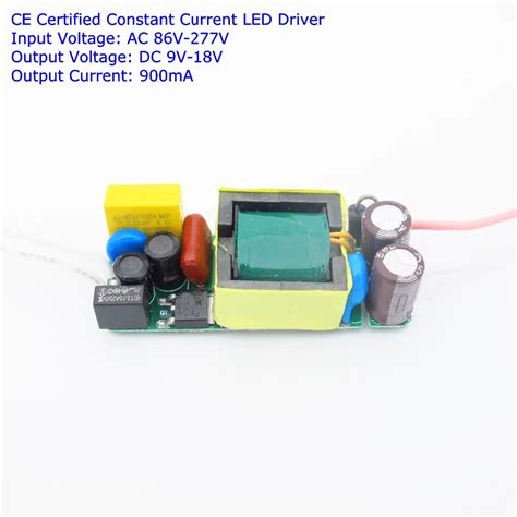 CE Certified Isolated 10W 900mA DC 9V 18V Led Driver 1W High Power LED Beads DIY Power Supply AC