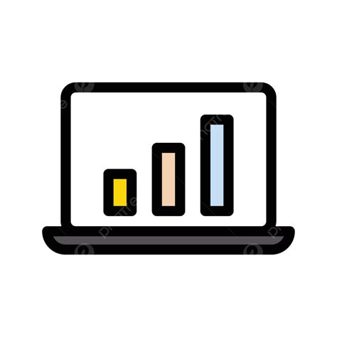 market mobile graph progress information vector mobile graph progress