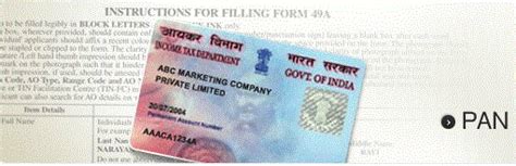 Tax By Manish Latest Amendment In Pan Card Application Form 49a And