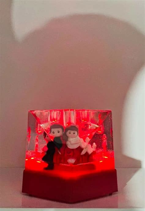 Crystal Romance Cube 3d Photo Crystal Cube Crystal Cube T क्रिस्टल क्यूब Deodap