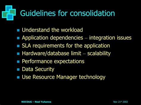 Ppt Oracle Database Consolidation Powerpoint Presentation Free