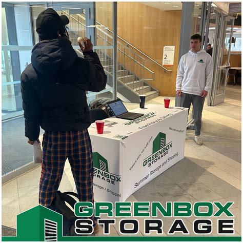 Come Hang With Greenbox Storage 🎉 Were On Campus And Were Bringing