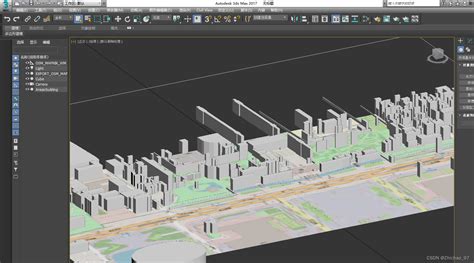 blendergis插件 城市建筑3d模型自动生成 教程 csdn博客