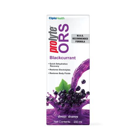 Prolyte Ors Black Currant Drink 200ml Prolyte
