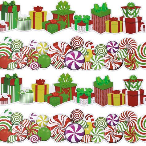 Christmas Candy Clipart Border