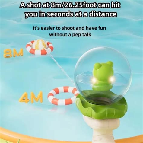 여름 어린이 만화 Bared 물 장난감 야외 물 놀이 장난감 스타일 우주 비행사 블루