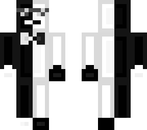 White And Black Minecraft Skins
