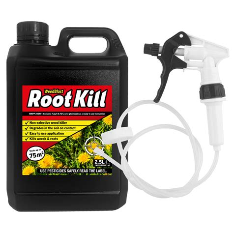 Glyphosate Weedkiller Rootkill 25 Litre With Long Hose Trigger