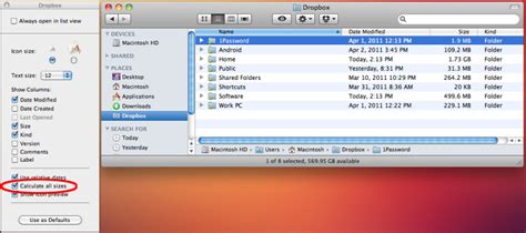 Show Folder Size In Mac Os X Tech Heavy