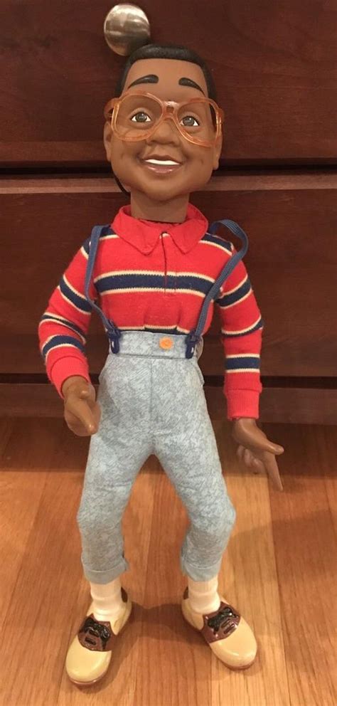 Vintage Hasbro Steve Urkel Doll 1980s Pull String Talking Doll With