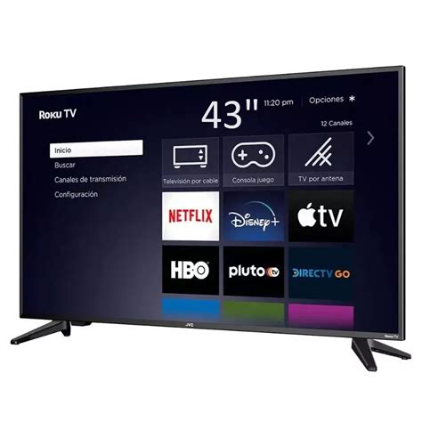 Pantalla Tv Jvc 43 Pulg Roku Smart Tv Full Hd Usb Hdmi Netflix