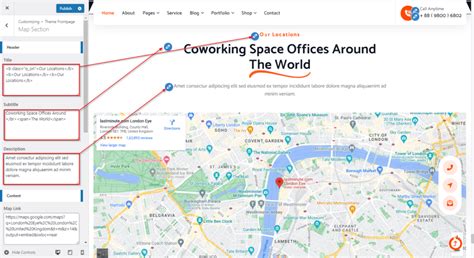 Map Section Setup Desert Themes