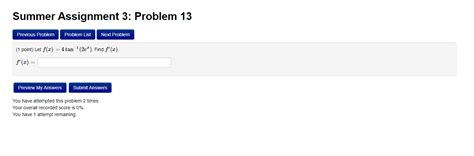 solved summer assignment 3 problem 13 previous problem