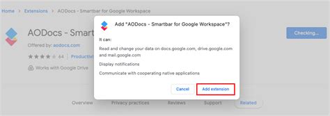 Install The Aodocs Smartbar Aodocs Knowledge Base