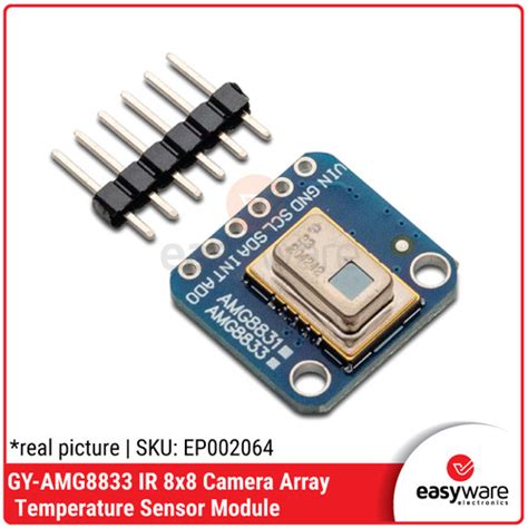 Jual Gy Amg8833 Amg8833 Ir 8x8 8 8 Camera Array Temperature Sensor Module Kota Bandung