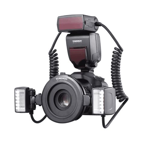 Flash Macro Yongnuo Yn24ex Para Canon Silver791