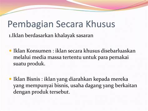 Jenis Jenis Iklan Pptx