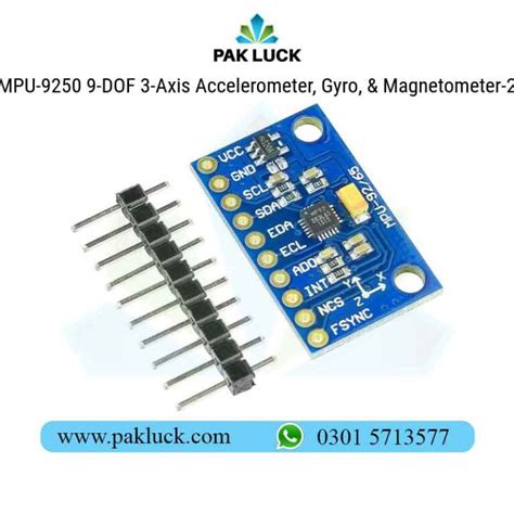 MPU DOF Axis Accelerometer Gyro Magnetometer In Pakistan