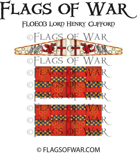 Floe03 Lord Henry Clifford Flags Of War