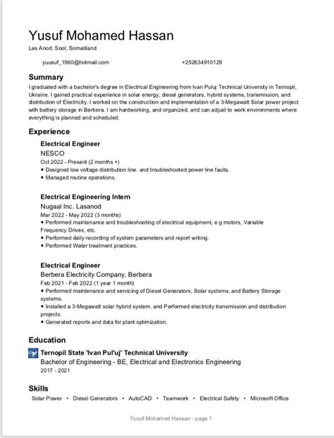 Yusuf M Hassan On Linkedin Hello Everyone Im Looking For A Job And