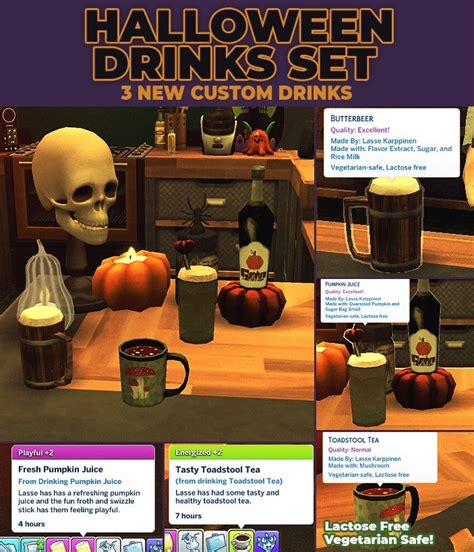 These Halloween Sims 4 Custom Foods Are Fang Tastic